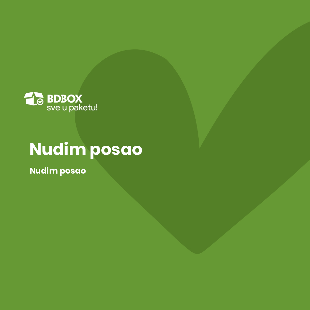 Nudim posao - BDBOX