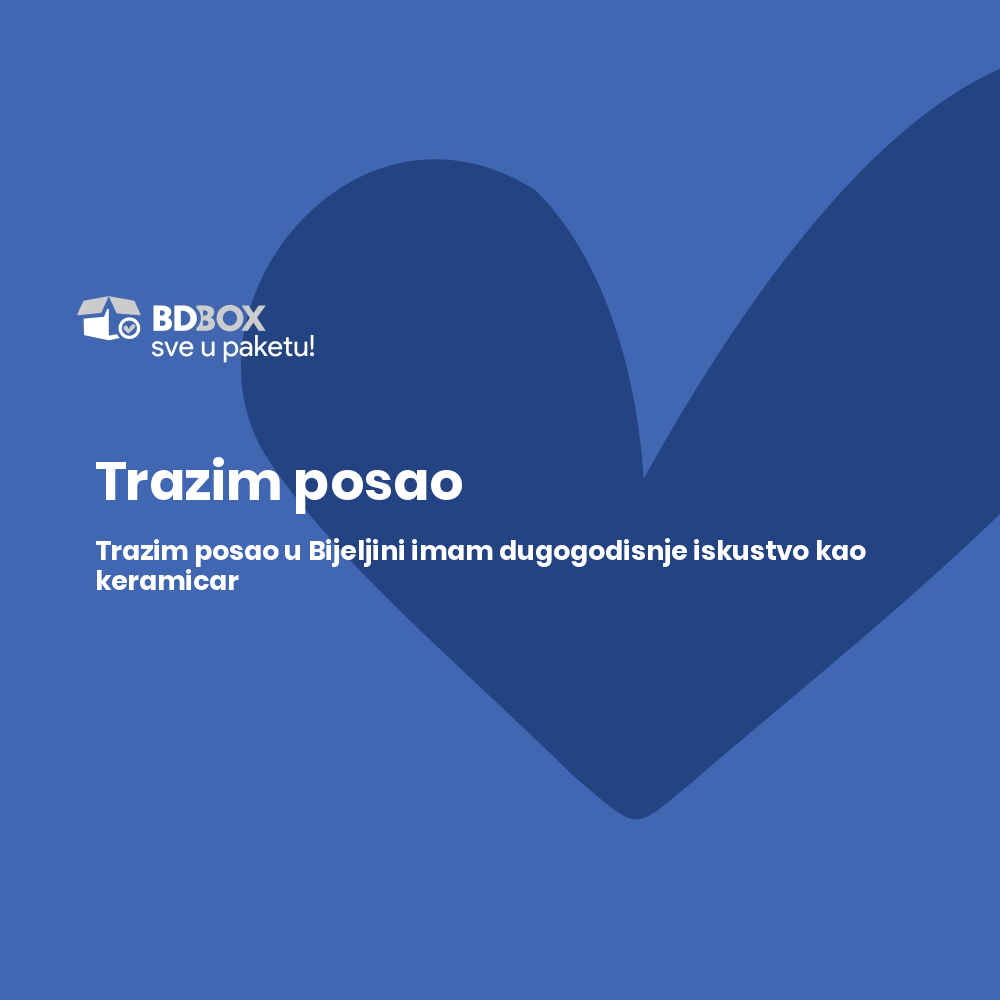 Trazim posao - BDBOX