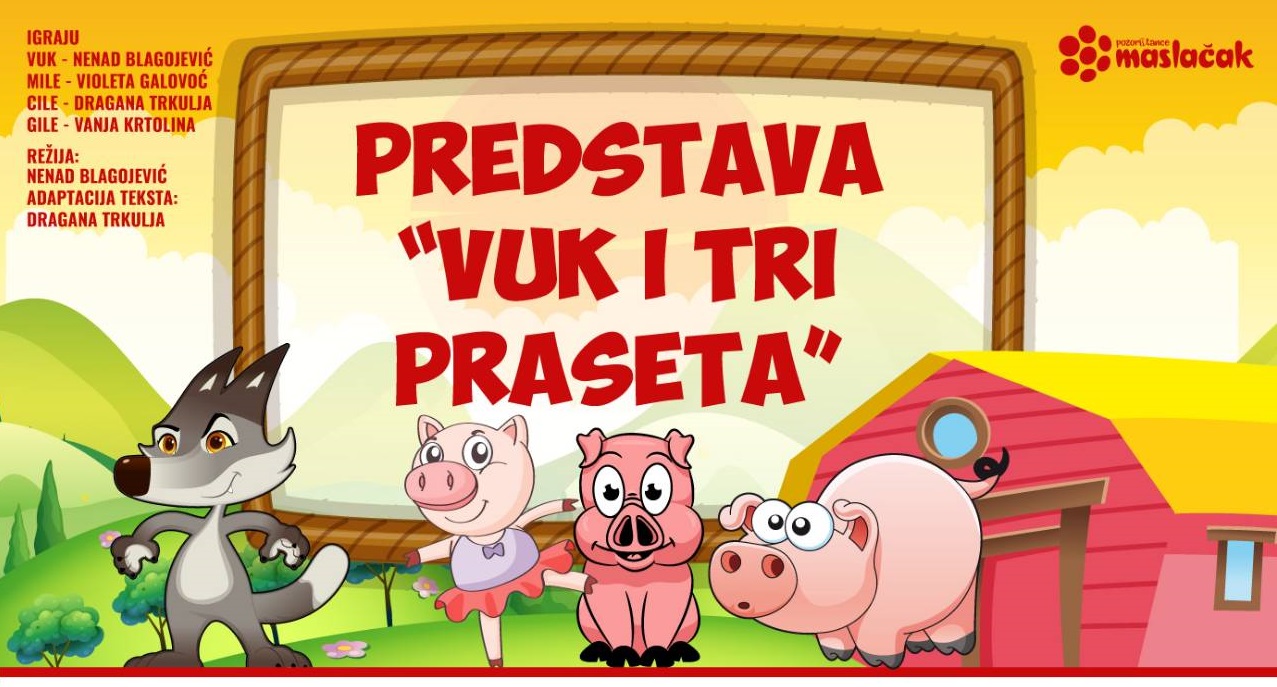 Vuk i tri praseta - Vuk i tri praseta