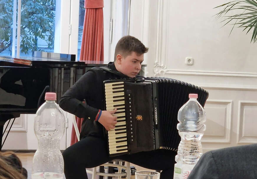 Đorđe Perić, mladi virtuoz na harmonici "Uspjeh nije samo nagrada, već osjećaj da ste dali sve ...