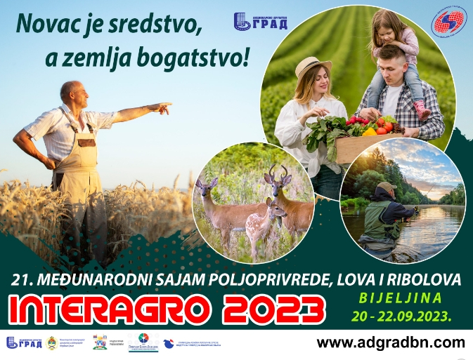 INTERAGRO 2023 - Najveća sajamska manifestacija iz oblasti agrara u BiH